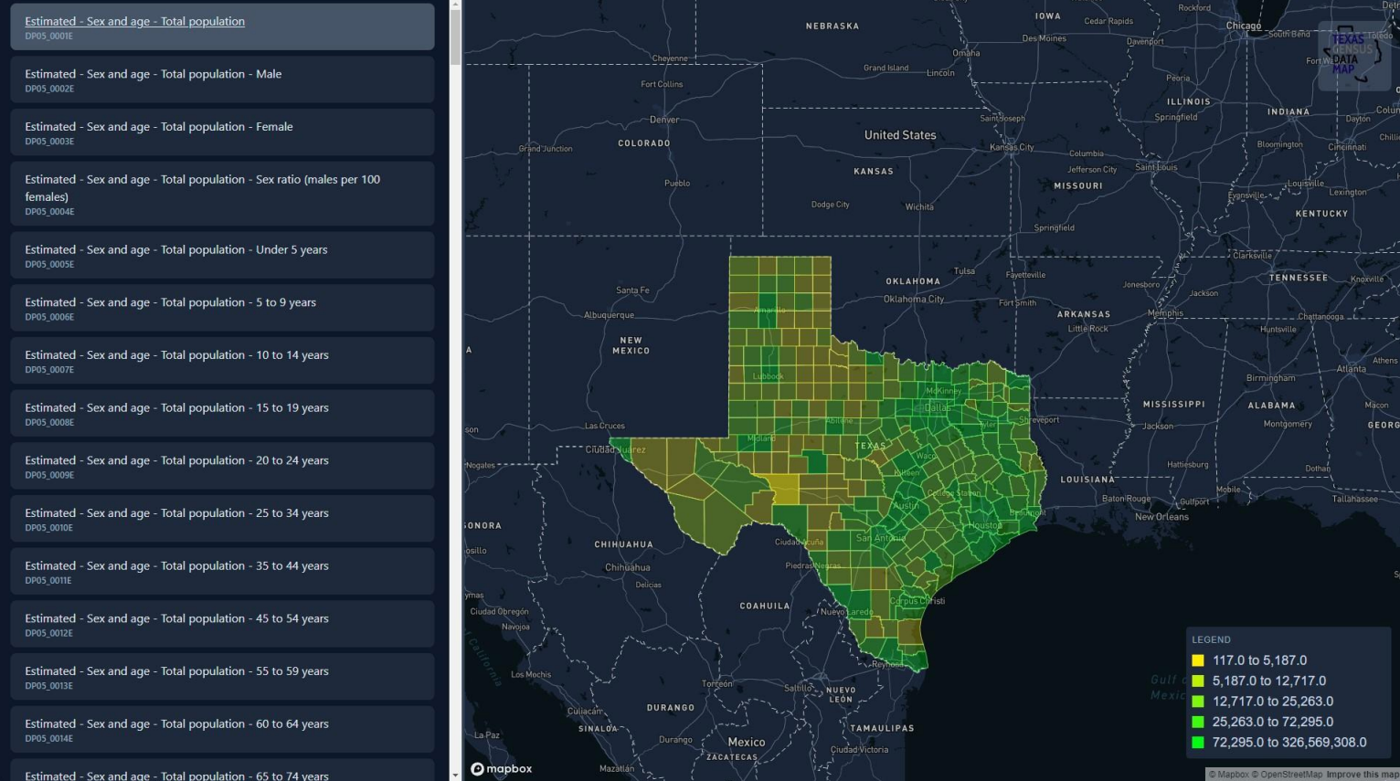 GitHub - Zed-4/Texas-Census-Data: This is a Next.js project of Texas Census Data Map built using ...