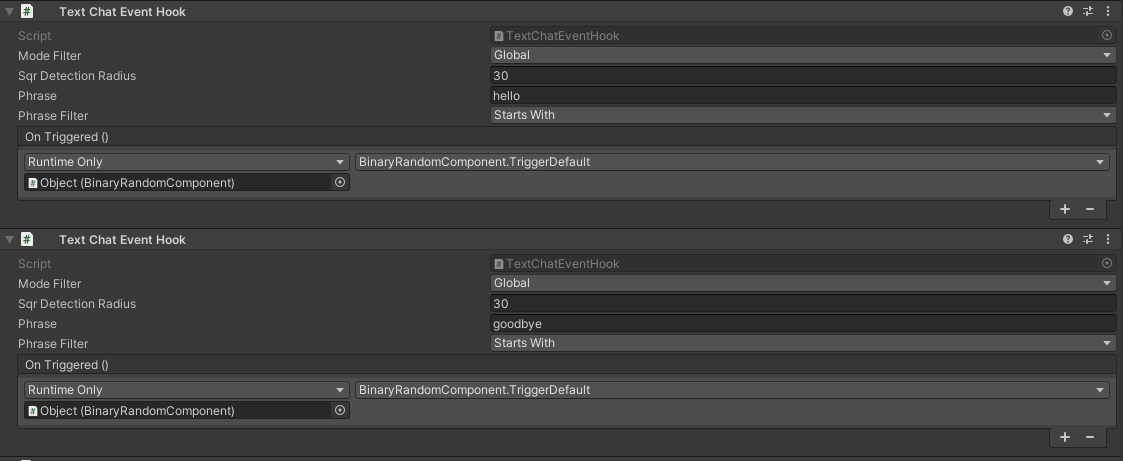UnityEvents in config.json do not work! · Issue #152 · SmartlyDressedGames/Unturned-Docs · GitHub