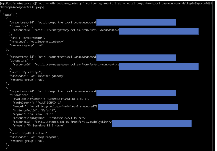 Not able to create multiple OCI datasources · Issue #100 · oracle/oci-grafana-metrics · GitHub