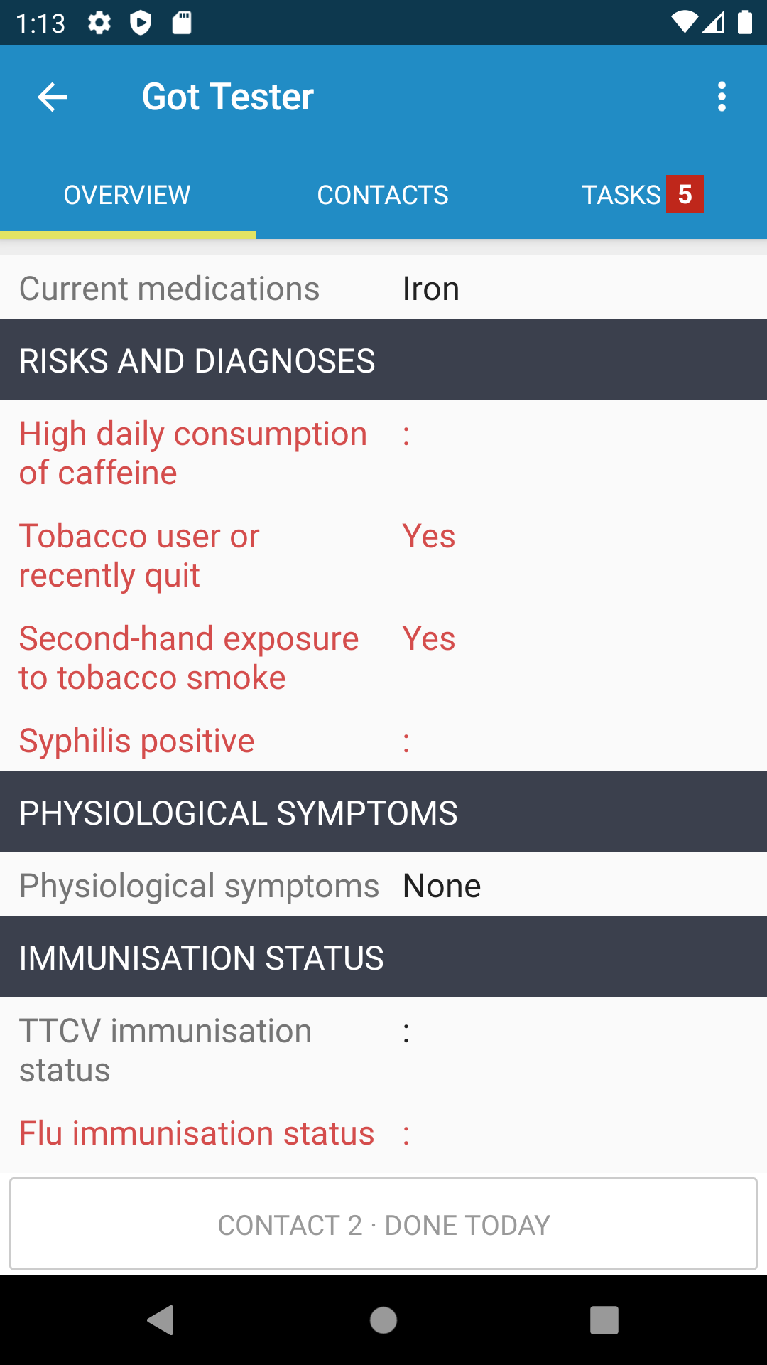 Failed to sync the contact summary and overview · Issue #729 · opensrp/opensrp-client-anc · GitHub