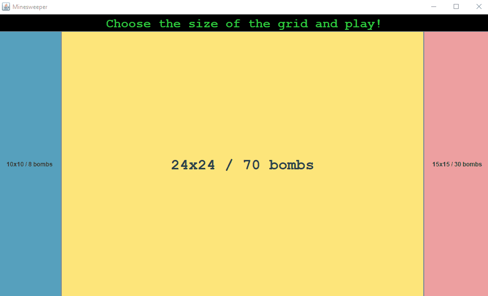 Github Jacobk1337minesweeper Java Dfs Minesweeper Java Game