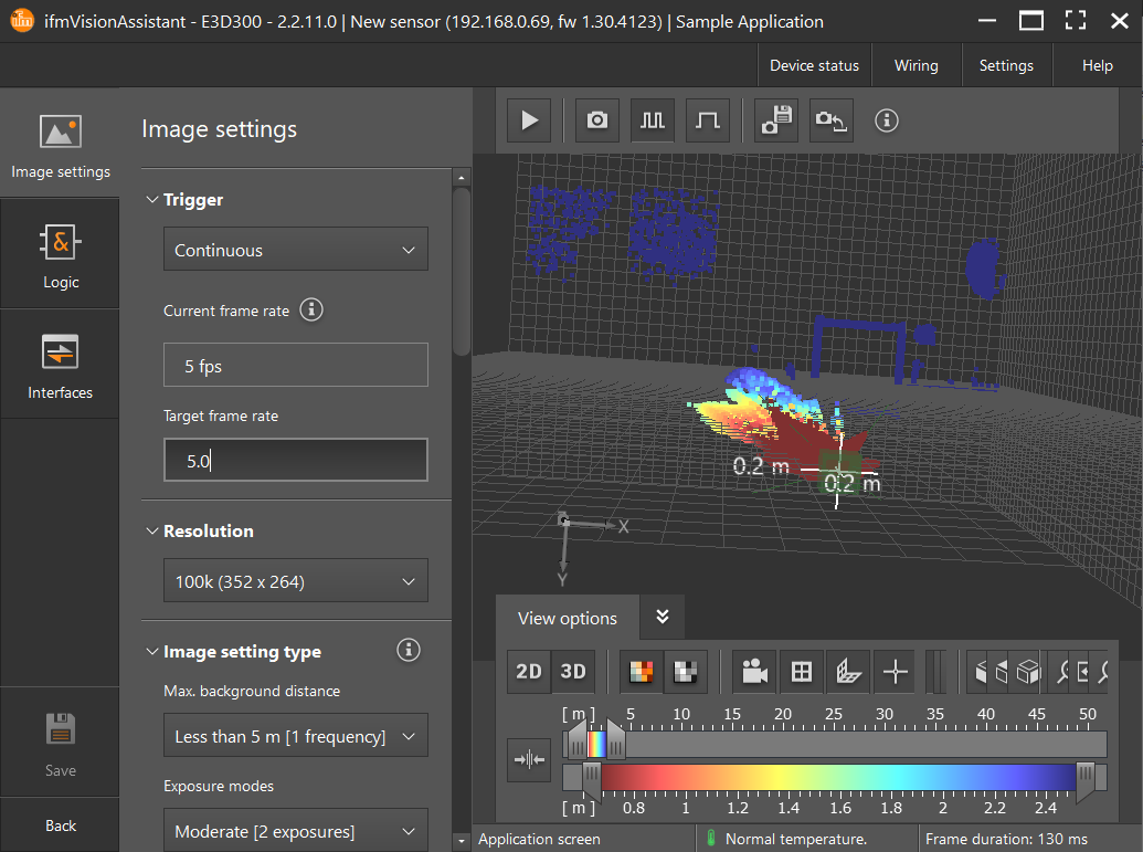 WaitForFrame much longer than IfmVisionAssistant · Issue #303 · ifm/ifm3d · GitHub