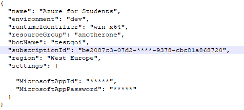 Something Went Wrong An Error During Publishing A Bot To Azure · Issue 6648 · Microsoft 