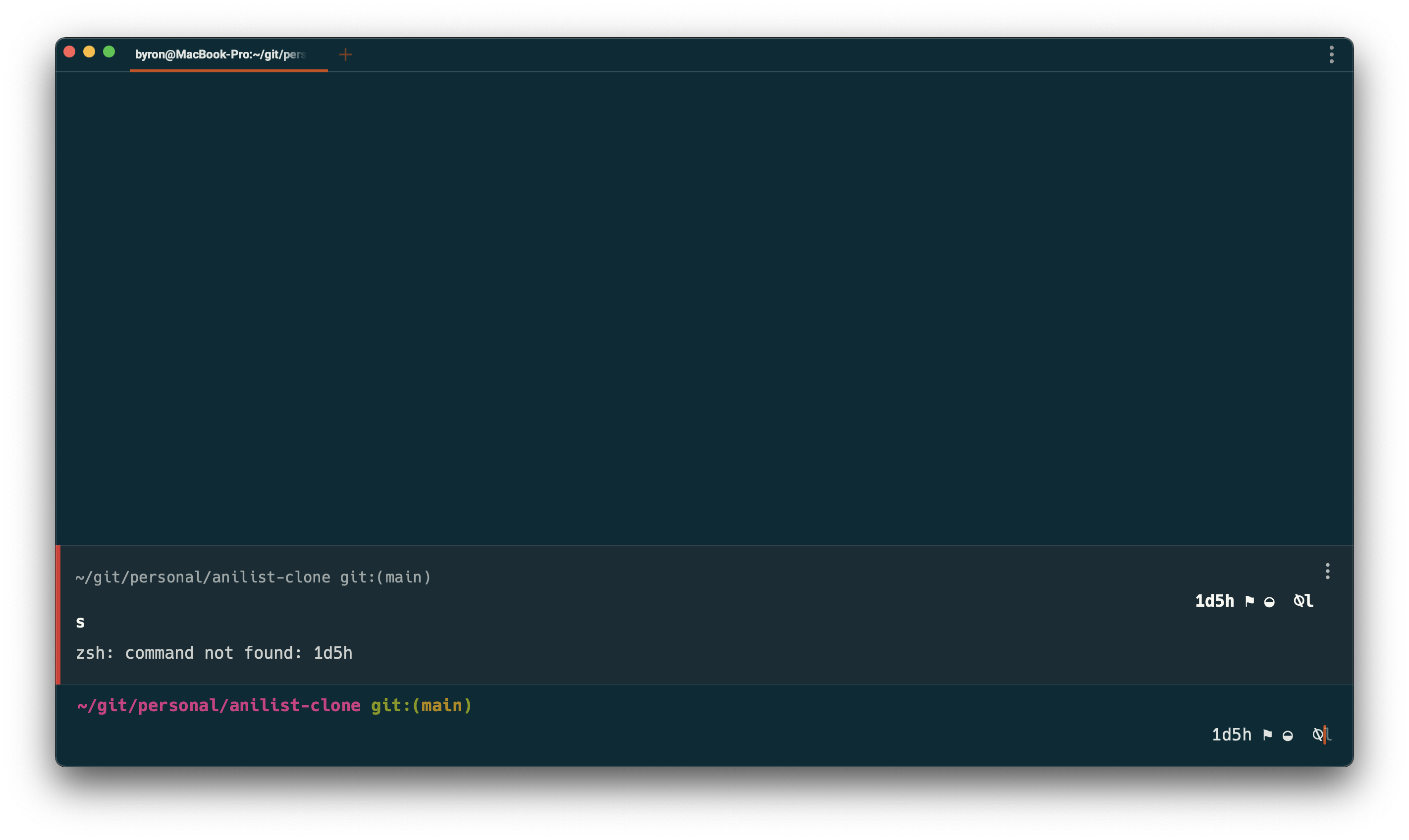 CB: input conflict from Oh My Zsh theme · Issue #399 · warpdotdev/Warp · GitHub