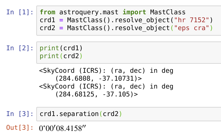 Lightcurve not found for ε Coronae Australis when using `eps cra` but ...