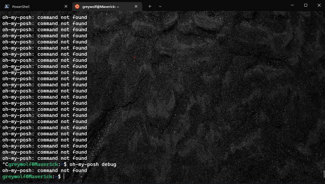 oh-my-posh not working in wsl · Issue #2213 · JanDeDobbeleer/oh-my-posh · GitHub