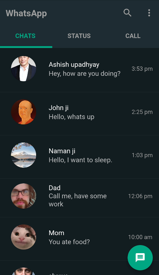 GitHub - ashishu8888/whatsapp-clone: I created Whatsapp Ui while ...