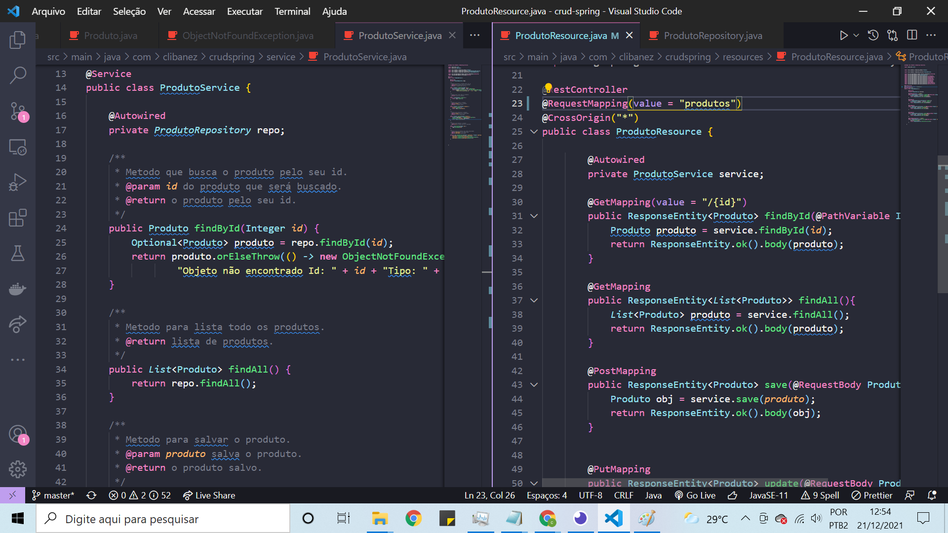 GitHub - clibanez/Crud-com-Spring-Boot-e-Angular-Back-end