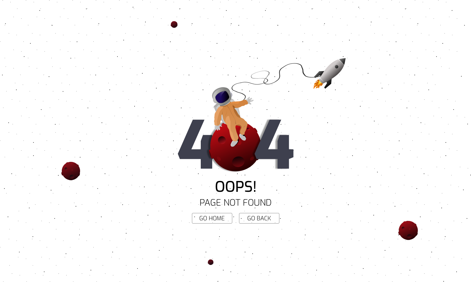 Adding the UI design of error 404 pages. · Issue #467 · Clueless ...