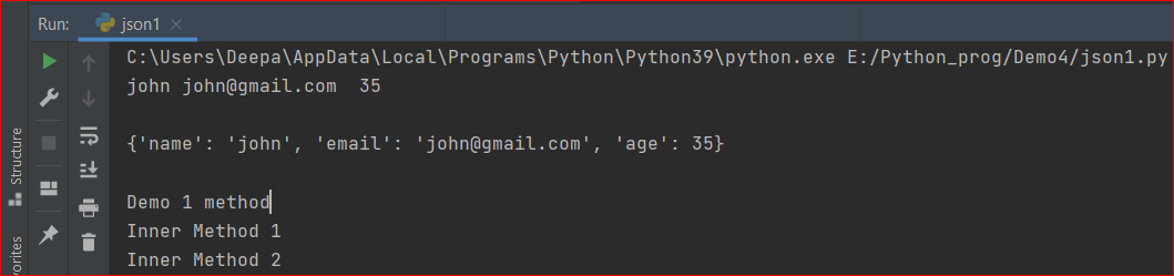 GitHub - Disha-Shivale/Pythonmodule: Modules, Method, Inheritance, Local, Global, json