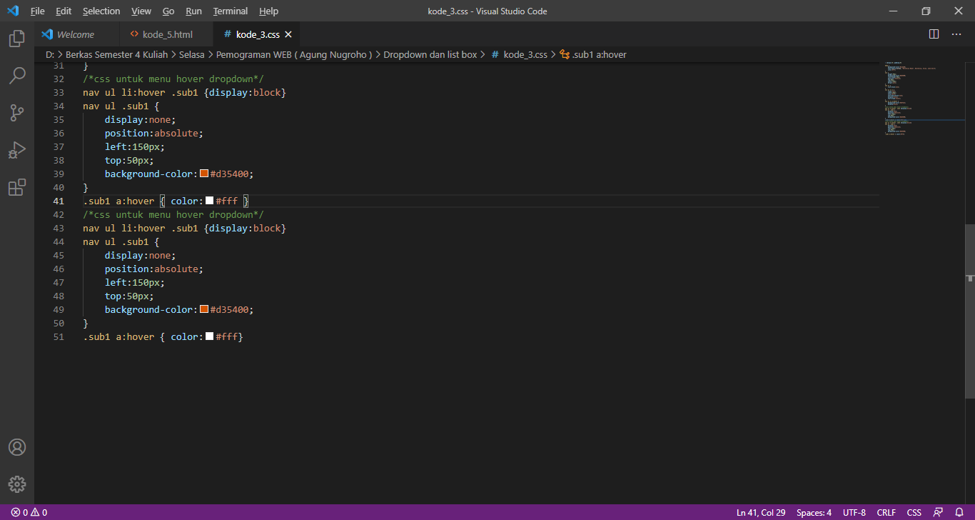 Github Putera Priyanto Lab3web