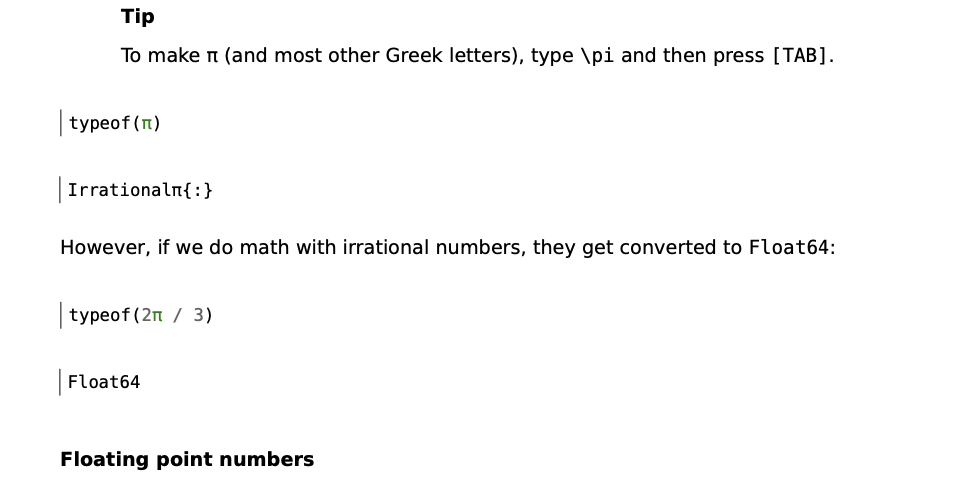 Styling of code blocks in LaTeXWriter · Issue #1933 · JuliaDocs/Documenter.jl · GitHub