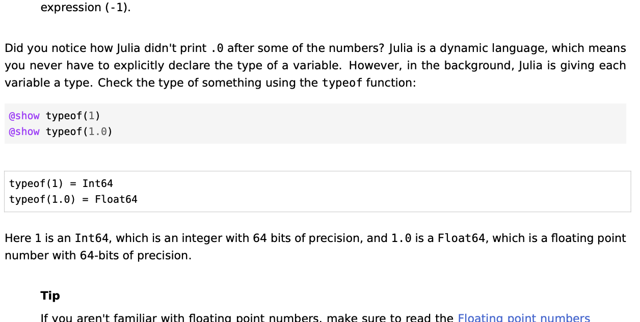 Styling of code blocks in LaTeXWriter · Issue #1933 · JuliaDocs/Documenter.jl · GitHub