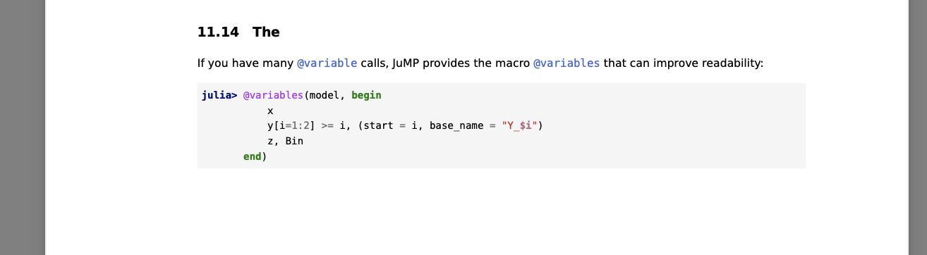 Section Titles With [`foo`] Id Foo Fail To Render · Issue 2010 · Juliadocs Documenter Jl · Github