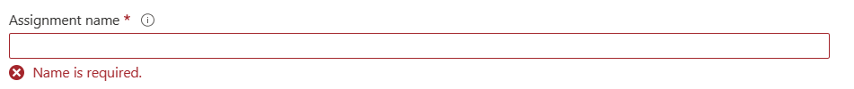 The Display Name Of Azure Policy Assignment Is Optional Or Not · Issue
