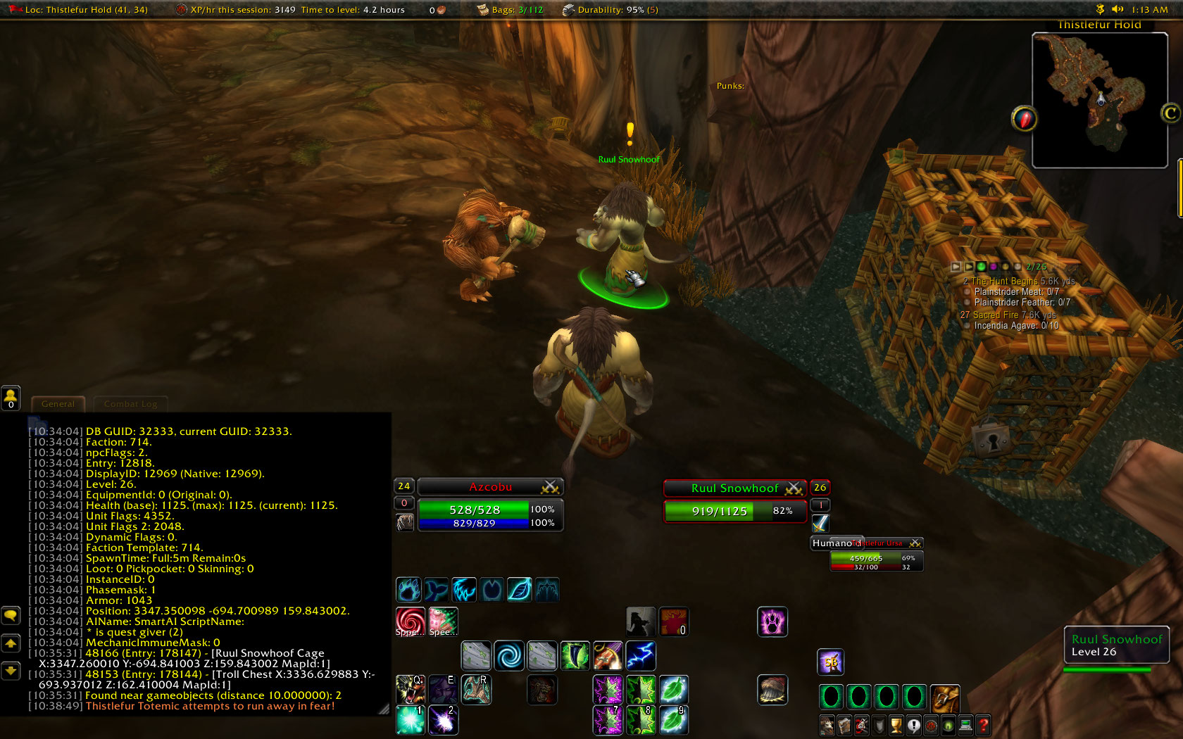 NPC Ruul Snowhoof Teleporting Through Cage · Issue #358 · chromiecraft ...