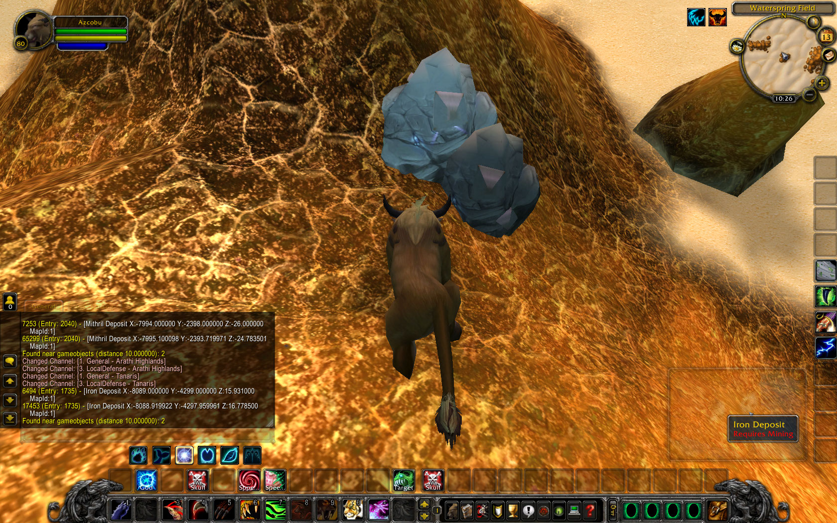 Iron Node Double Spawn in Tanaris · Issue #5274 · azerothcore ...