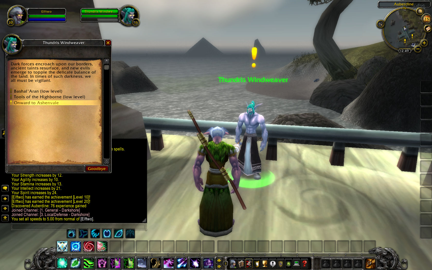 [Quest] Trek to Ashenvale/Onward to Ashenvale Mutually Exclusive ...