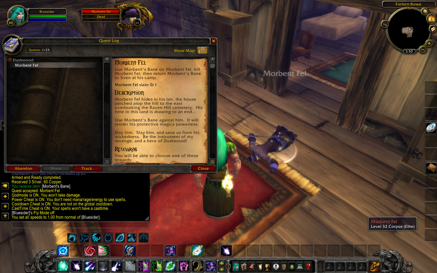 [Quest] 'Morbent Fel' Quest Not Completing · Issue #5573 · azerothcore ...