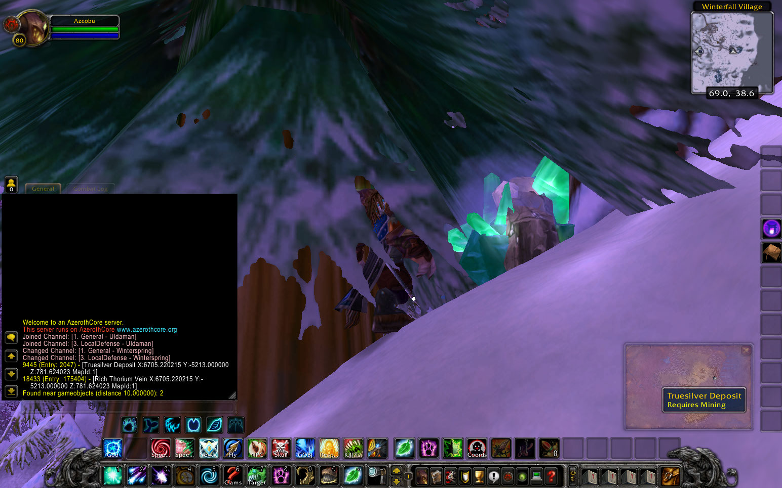 Winterspring - Double Mining Node Spawn · Issue #5904 · azerothcore ...