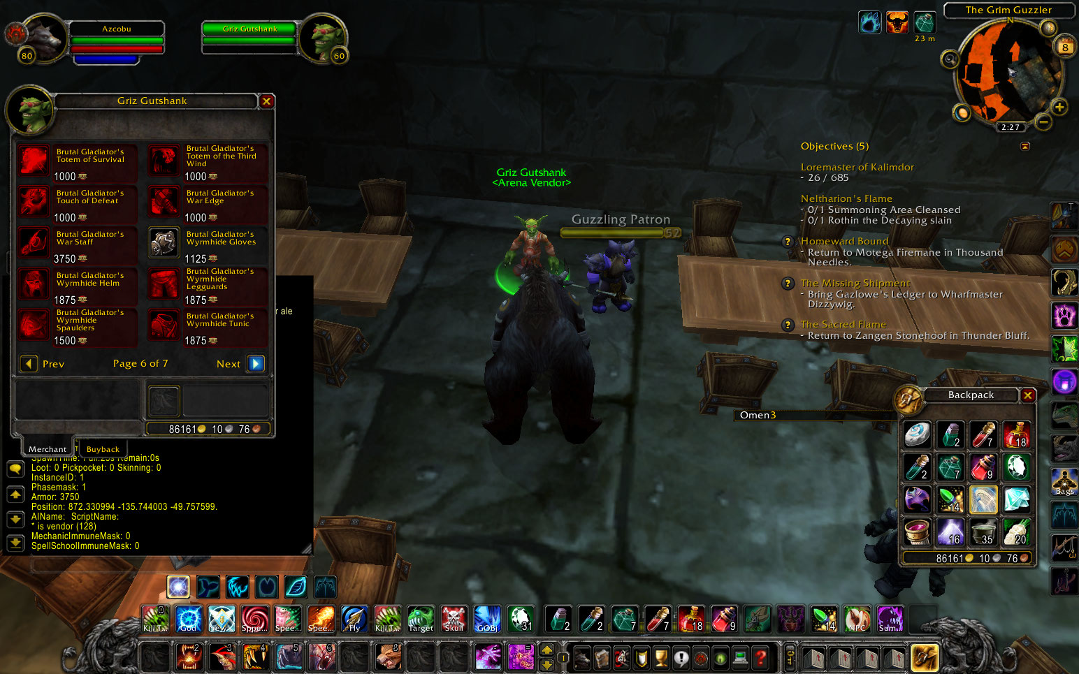 Lvl 70 Arena Vendor in BRD · Issue #30 · azerothcore/mod-progression-system · GitHub