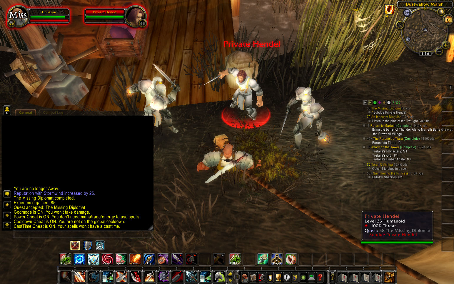 The Missing Diplomat Private Hendel being hostile · Issue #1352 · chromiecraft/chromiecraft · GitHub