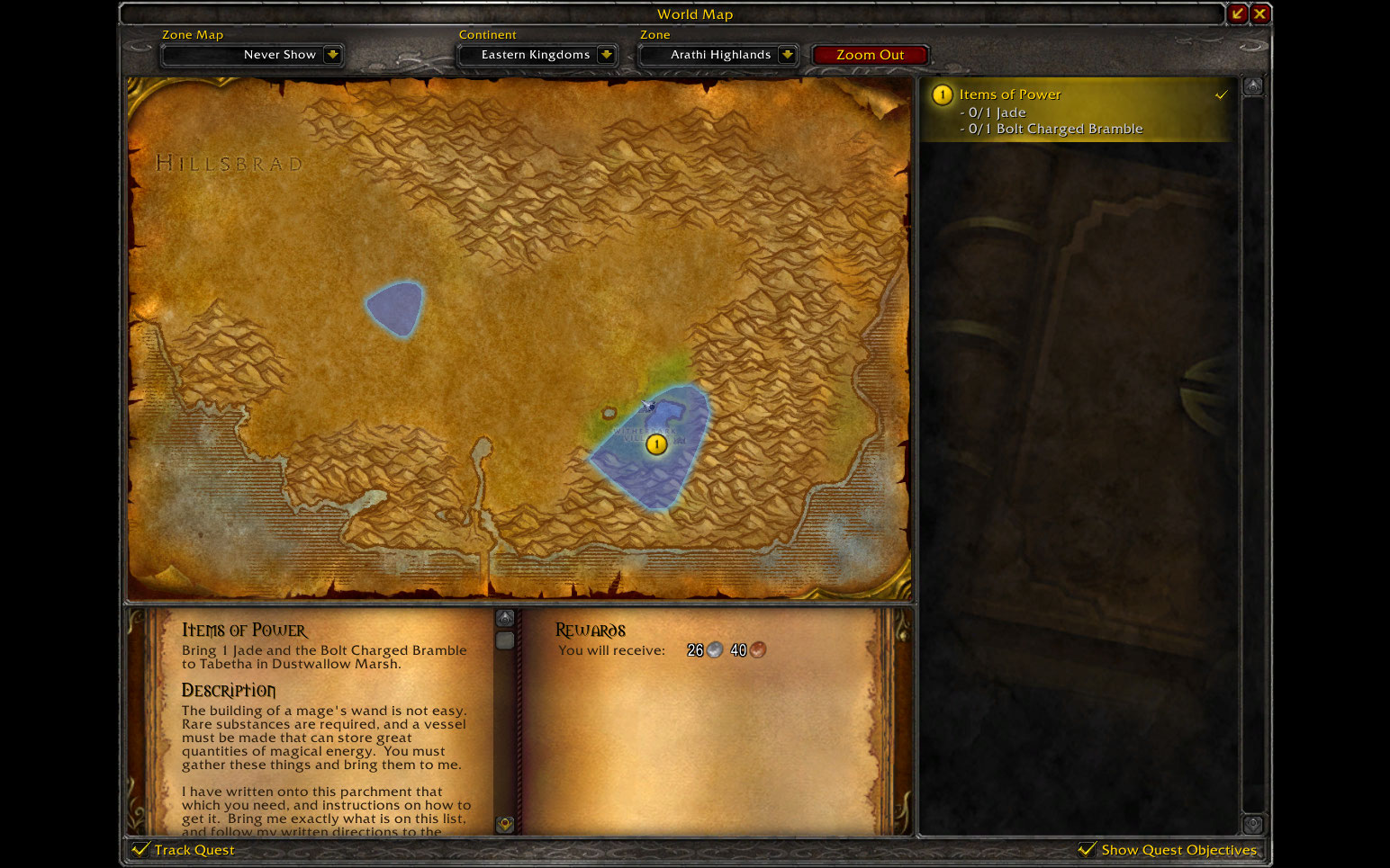 Quest "Items of Power" - Map Marker Disappears Too Soon · Issue #8247 ...