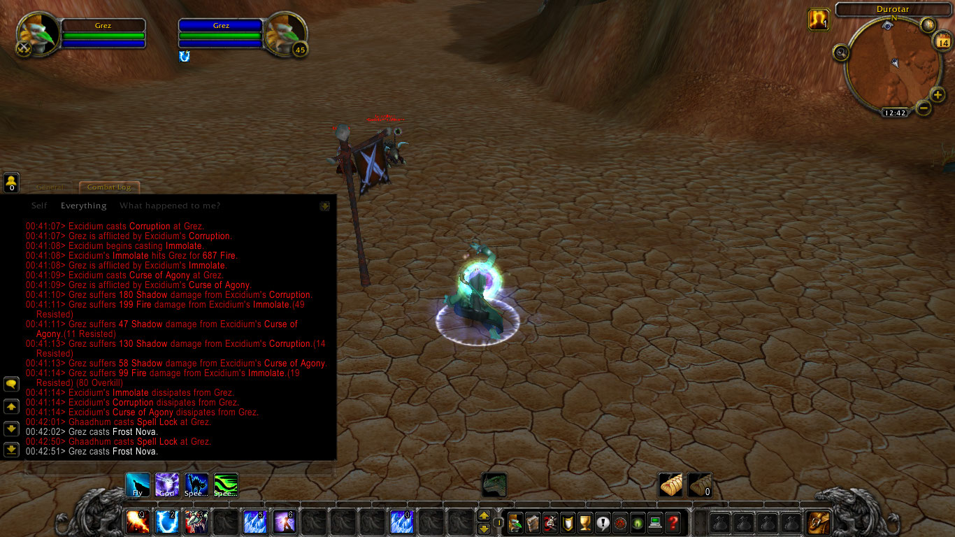 Rank 1 Spell Lock Not Silencing Target · Issue #8484 · azerothcore ...