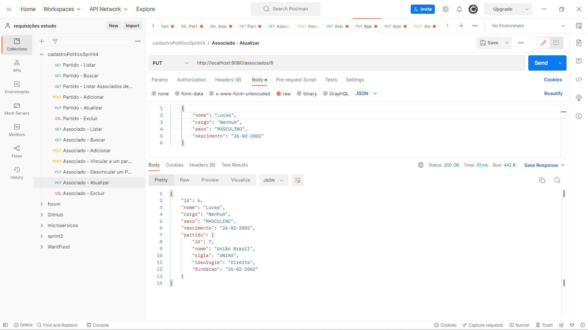 GitHub - lucasmgn/api-cadastro-politico
