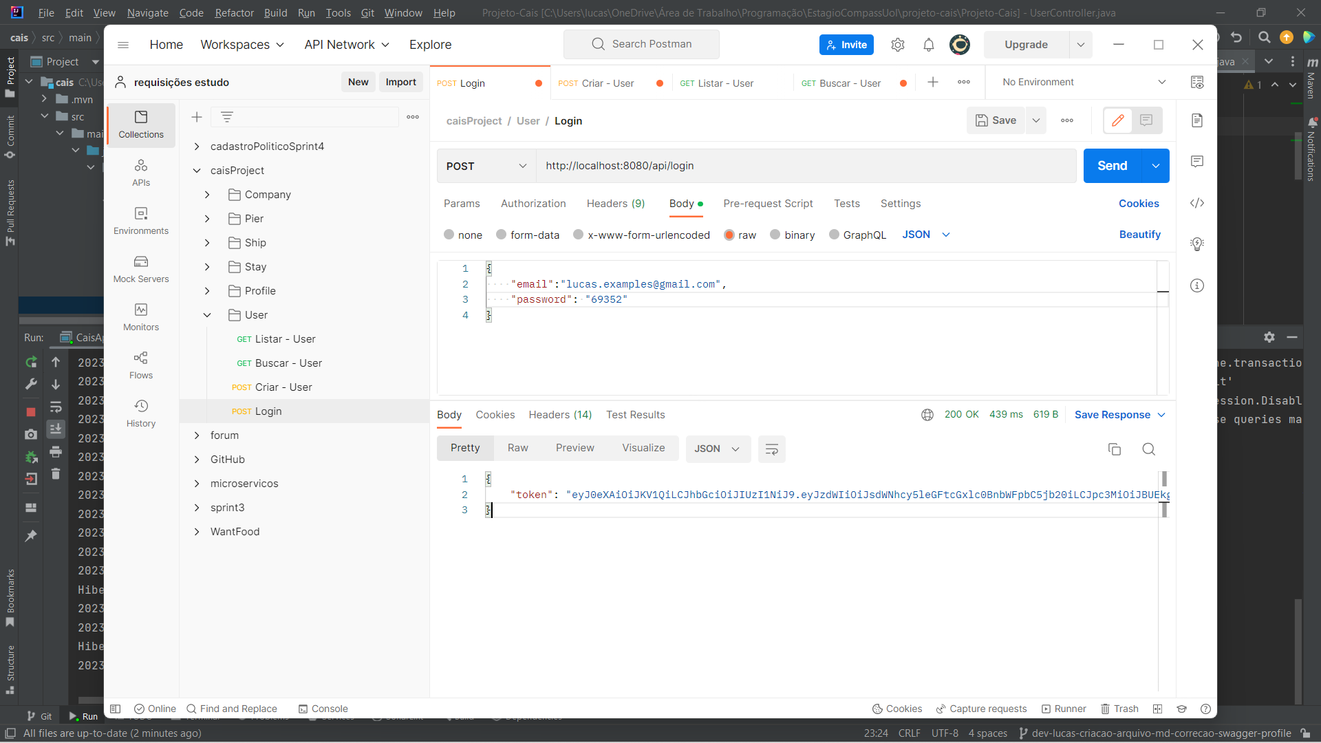 GitHub - vinicius-agu1ar/Projeto-Cais: Projeto de API para gerenciamento de um cais