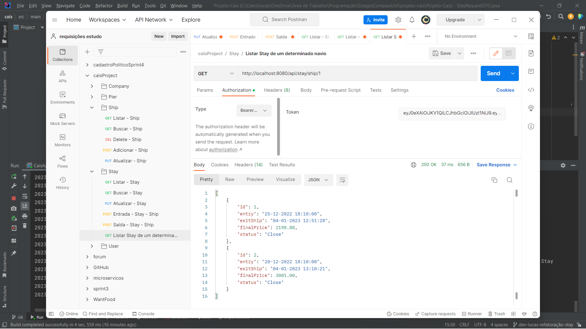 GitHub - vinicius-agu1ar/Projeto-Cais: Projeto de API para gerenciamento de um cais