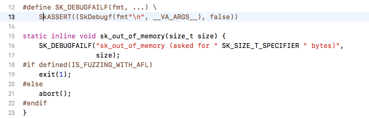 Crash for flutter in android:third_party/skia/src/ports/SkMemory_malloc.cpp:21 · Issue #16919 ...