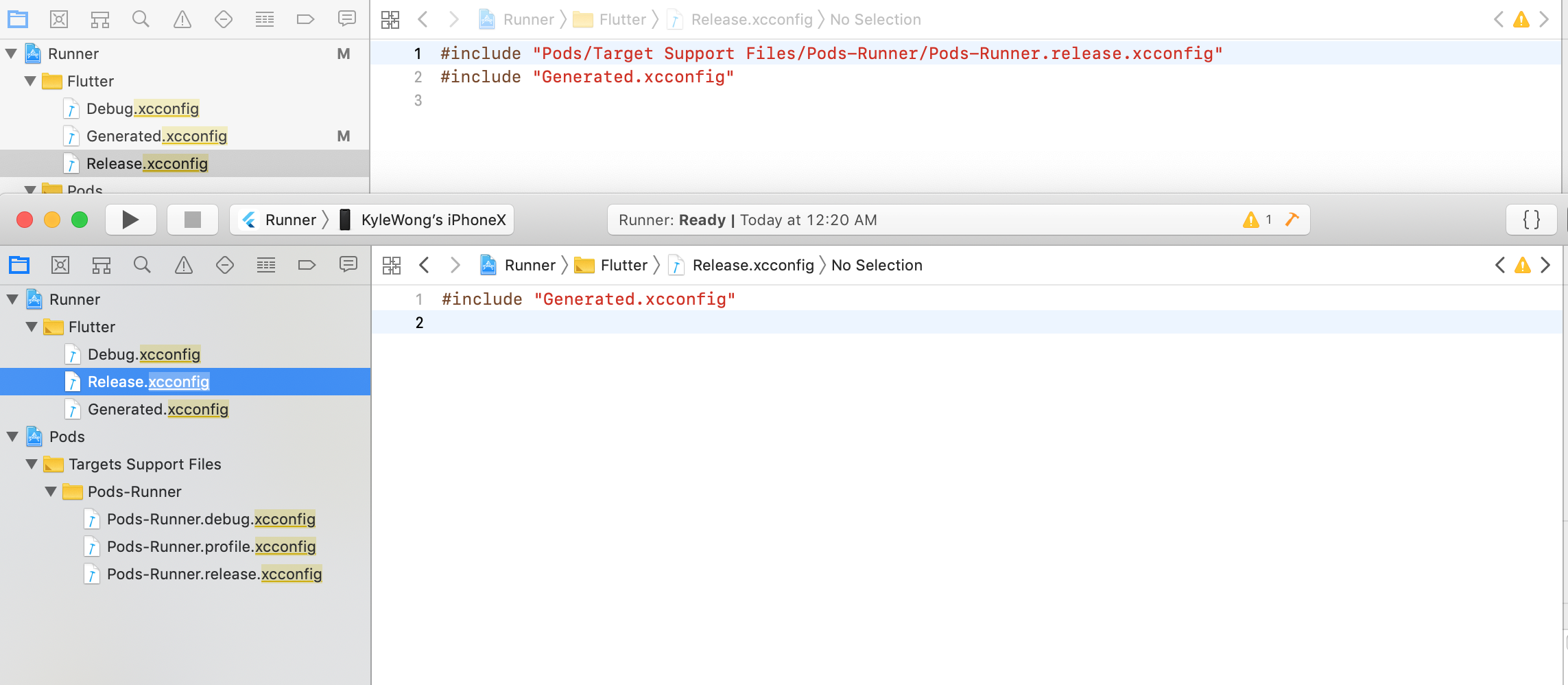 iOS project doesn't build after doing a "pod init" and "pod install" · Issue #26890 · flutter ...