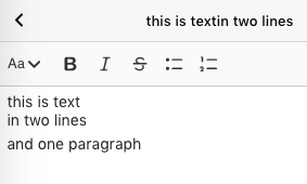 Copy & Pasting a text with line break from notes to a plain text web ...