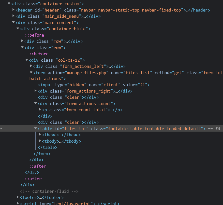 Issue with Manage Files interface not showing files · Issue #1024 ...