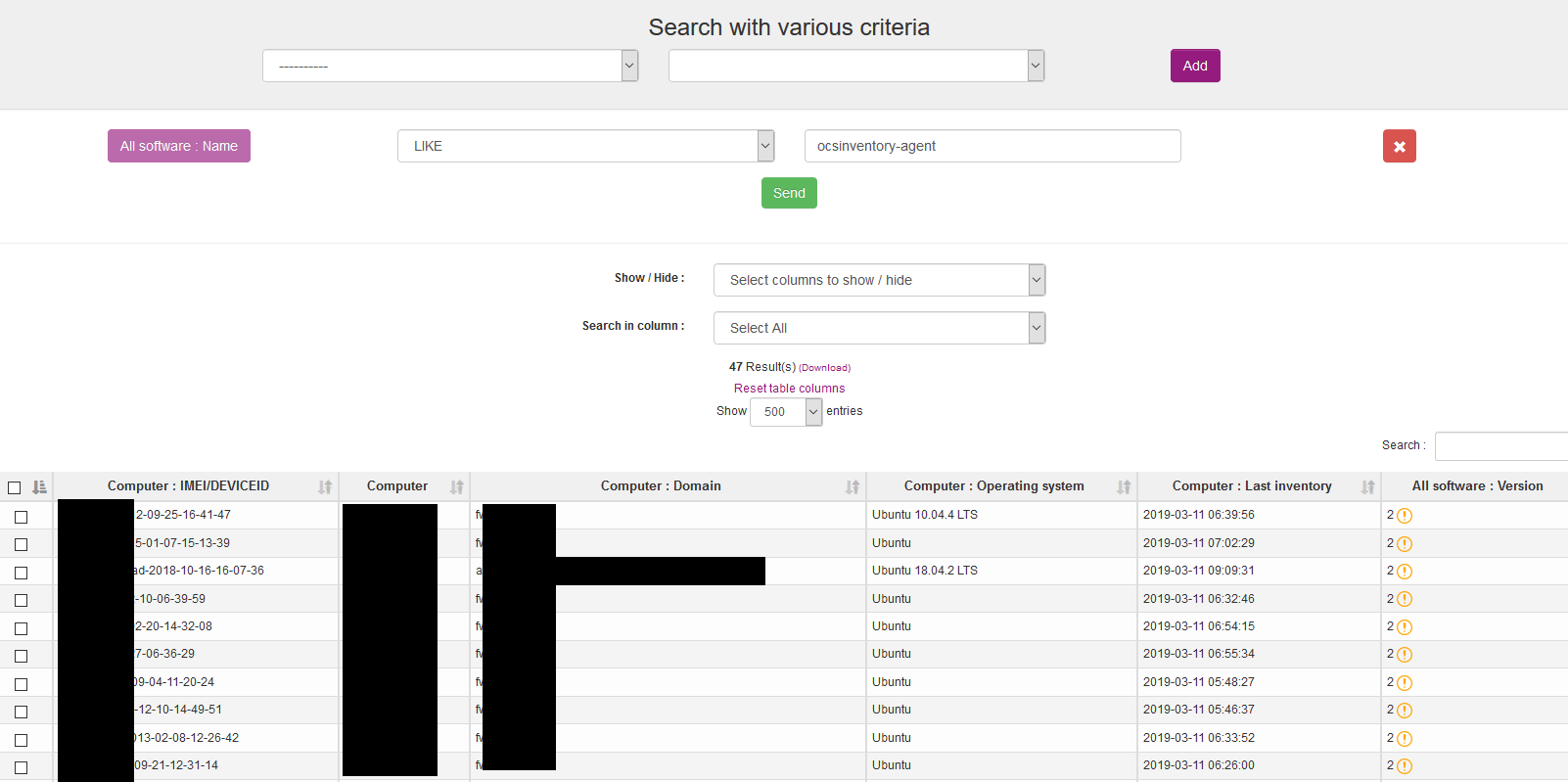 All softwares doesn't show full version · Issue #703 · OCSInventory-NG/OCSInventory-ocsreports ...