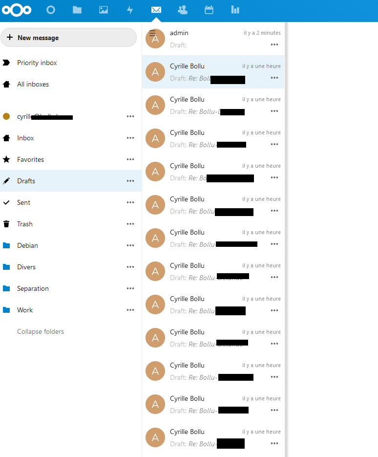 Drafts folder poluted with tons of drafts · Issue #3984 · nextcloud ...