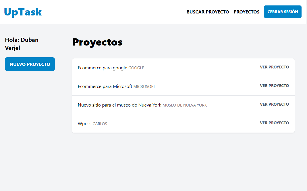 GitHub - Duban10/UpTask_MERN_frontend: Proyecto MERN Stack con TailwindCSS Headless UI, Context ...