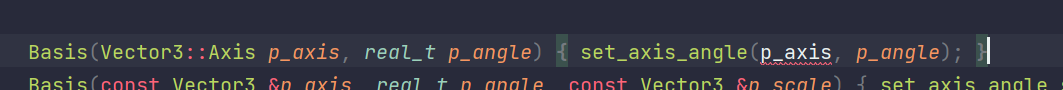 Can‘t convert from “godot::Vector3::Axis” into “const godot::Vector3 ... Can‘t convert from “godot::Vector3::Axis” into “const godot::Vector3 ...