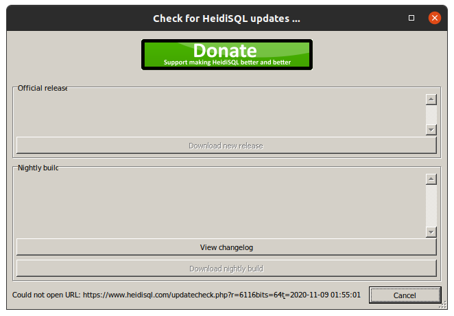 [wine] HeidiSQL can't connect to update check website · Issue #1209 · HeidiSQL/HeidiSQL · GitHub