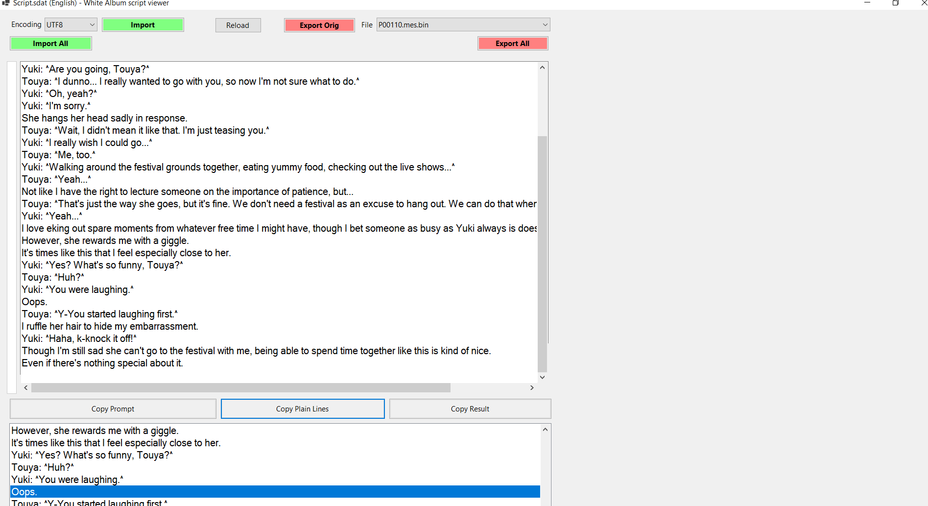 About the game · Issue #1 · JuicyStandoffishMan/WhiteAlbumRestorationPatch · GitHub