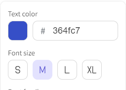 feat: rename `stroke` to `text color` for text elements by munnokd ...