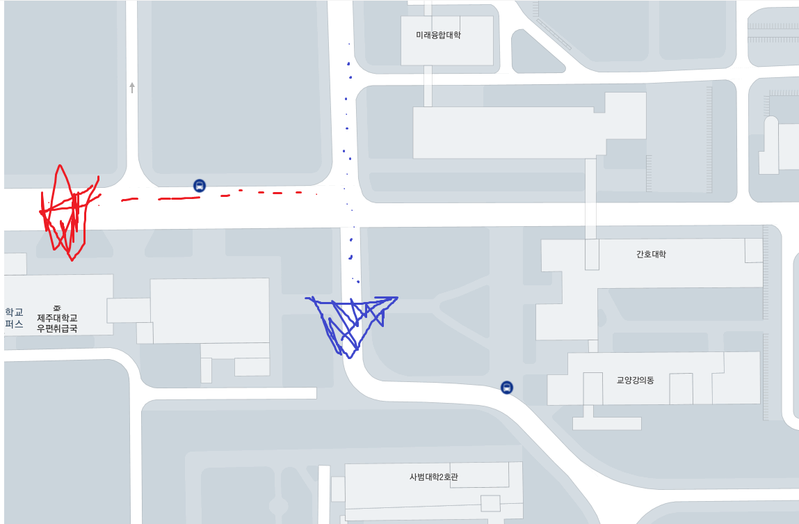 순환 버스 A노선 B노선 구분 · Issue #21 · Jeju-owl/JNU-guide · GitHub