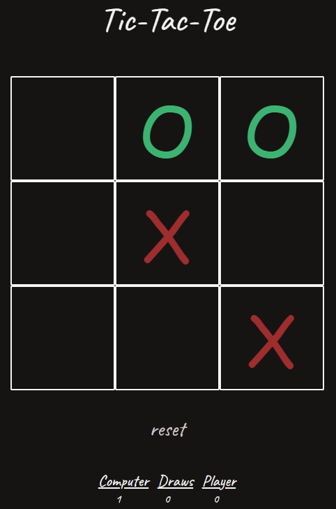 GitHub - freekos/tic-tac-toe