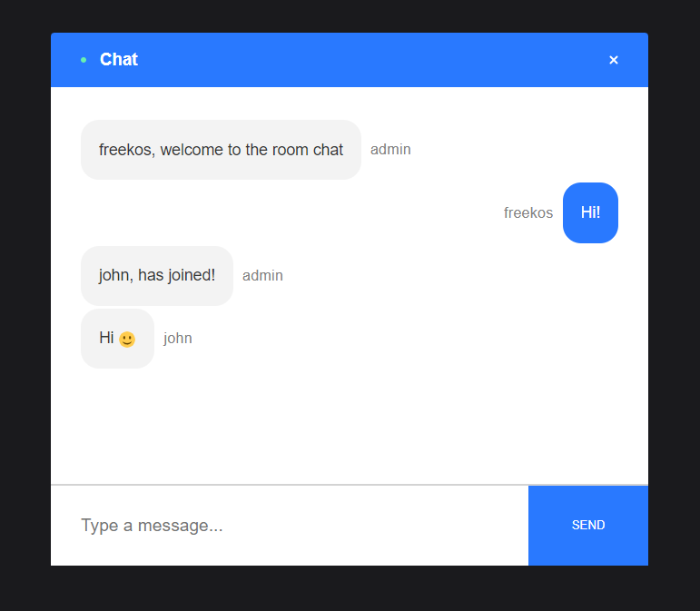 GitHub - freekos/chat