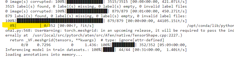 Training doesn't seem to run properly · Issue #521 · meituan/YOLOv6 · GitHub