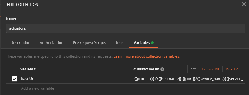 Variable Values Are Not Saved With Collection Export · Issue 8421