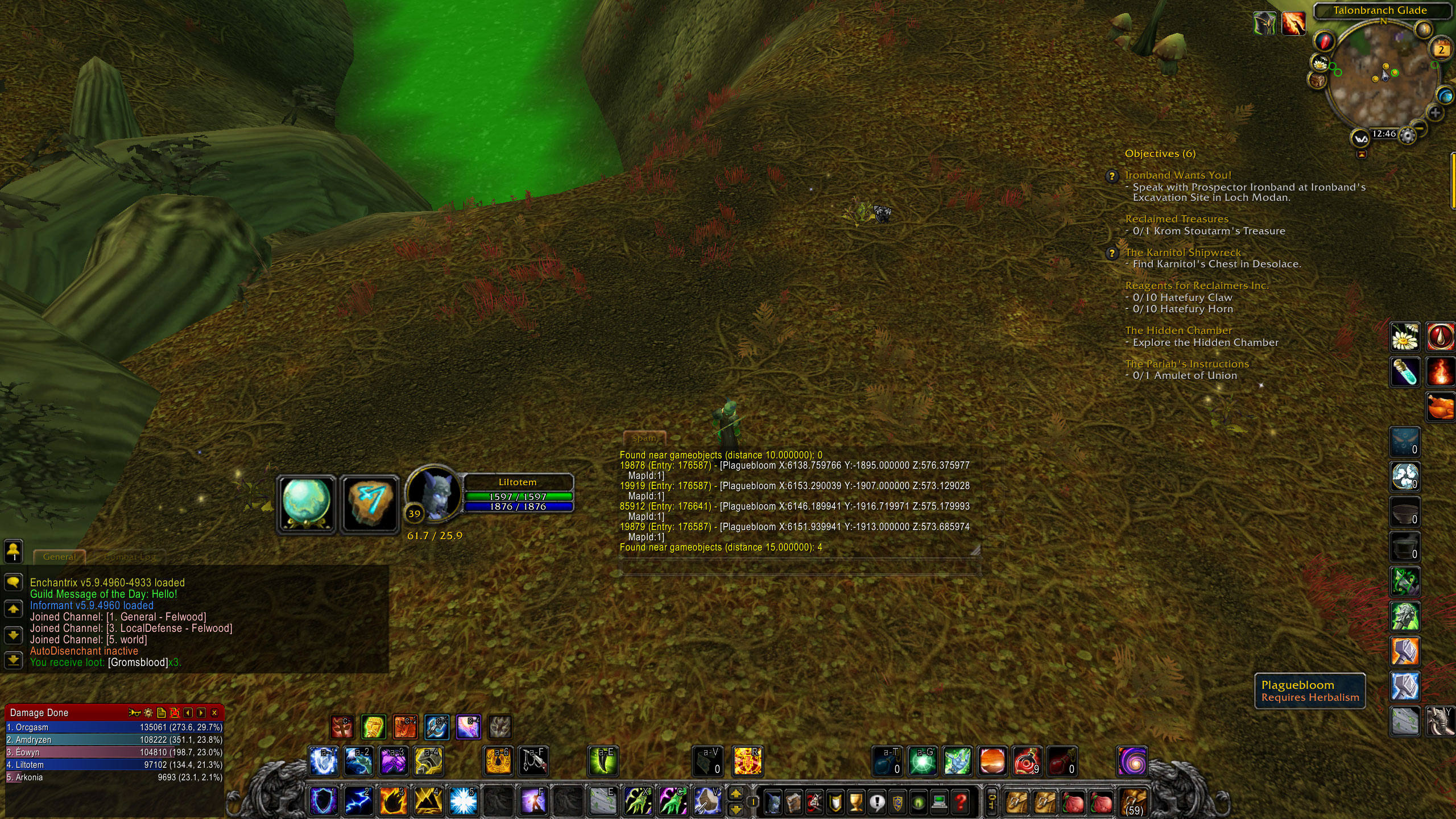 [Felwood] Multiple Plaguebloom nodes very close · Issue #762 ...