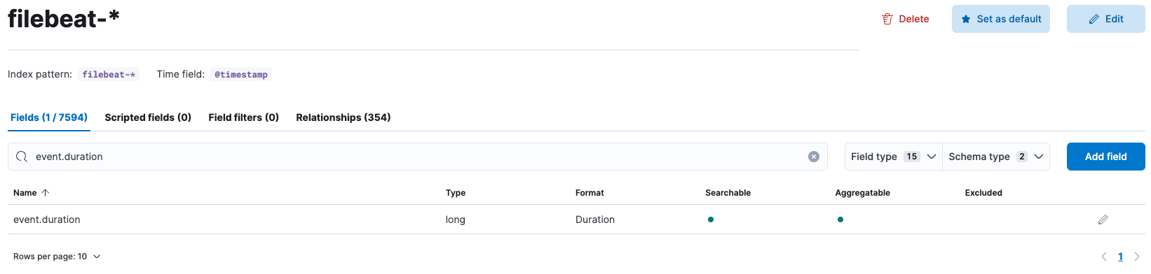 [Bug] Kibana reports a field differently in table versus JSON view · Issue #148859 · elastic ...