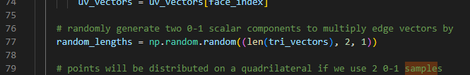 Make surface sampling function deterministic · Issue #1890 · mikedh/trimesh · GitHub